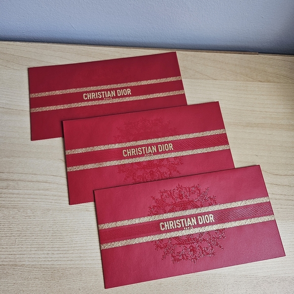 Dior | Other | Dior 224 Lunar New Year Lucky Red Envelopes | Poshmark